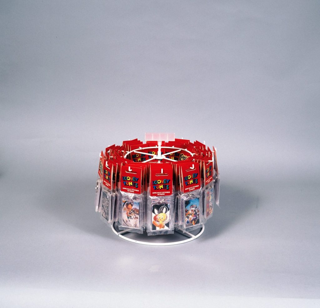 12 Prong Counter Keychain Display (Single Tier) - Wyrefab, Inc ...