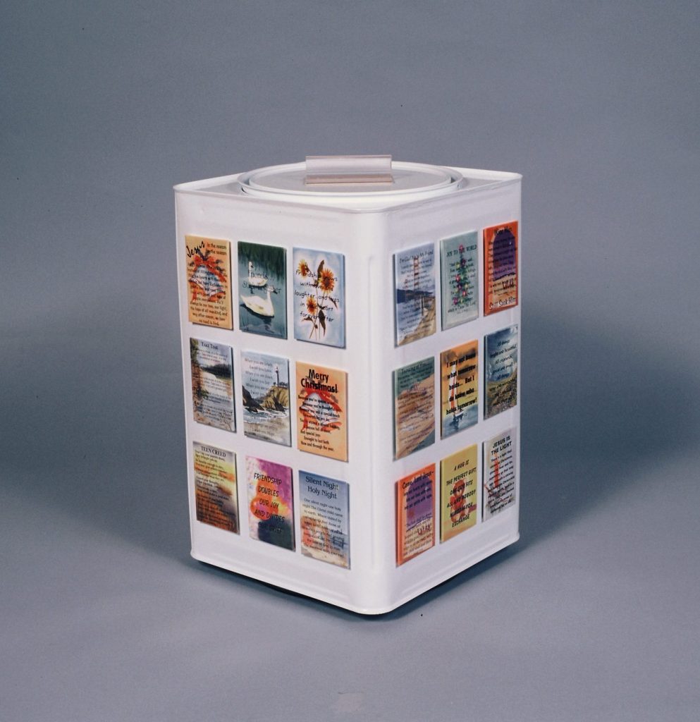 Four-Sided Magnet Counter Display